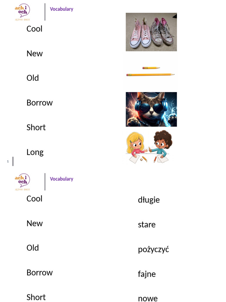 Look 2 Unit 2 Vocabulary and Grammar Structures | PDF