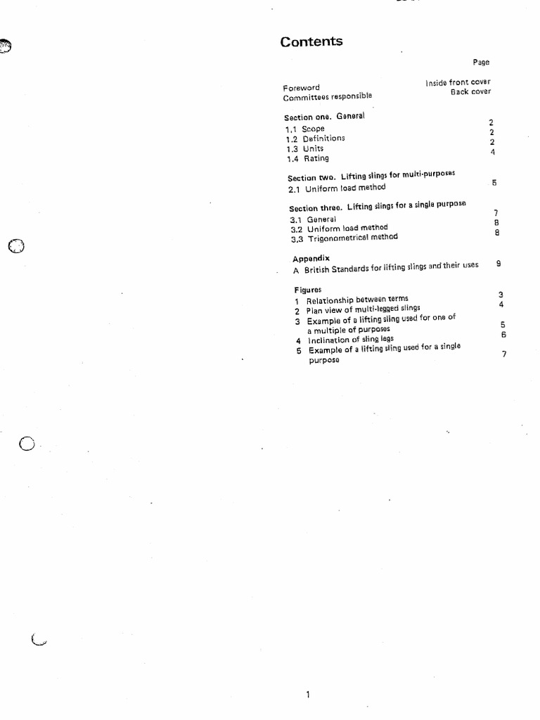 BS 6166 PT 1 1986 | PDF