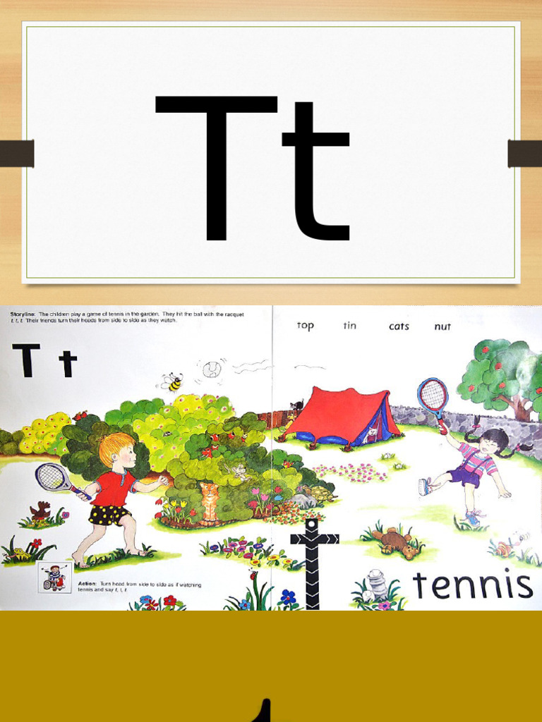 Letter T Presentation Week 7 Playgroup | PDF