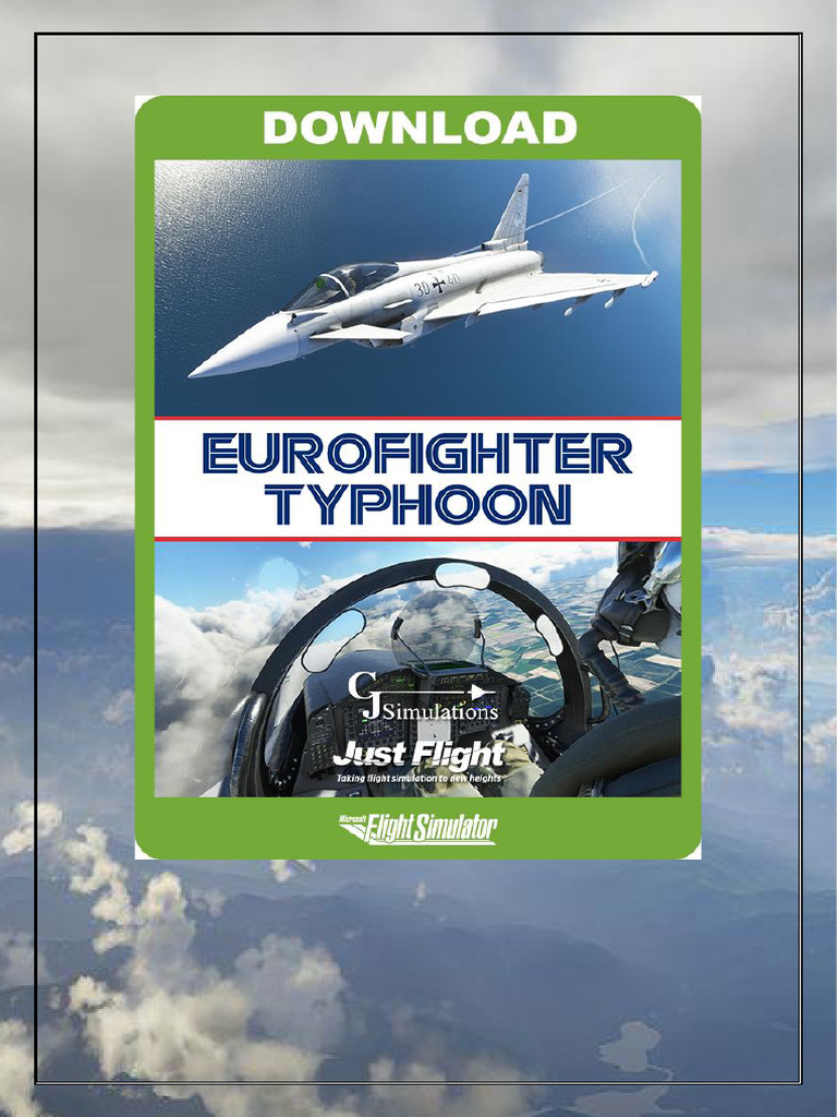 CJ Simulations Eurofighter Typhoon Manual | PDF