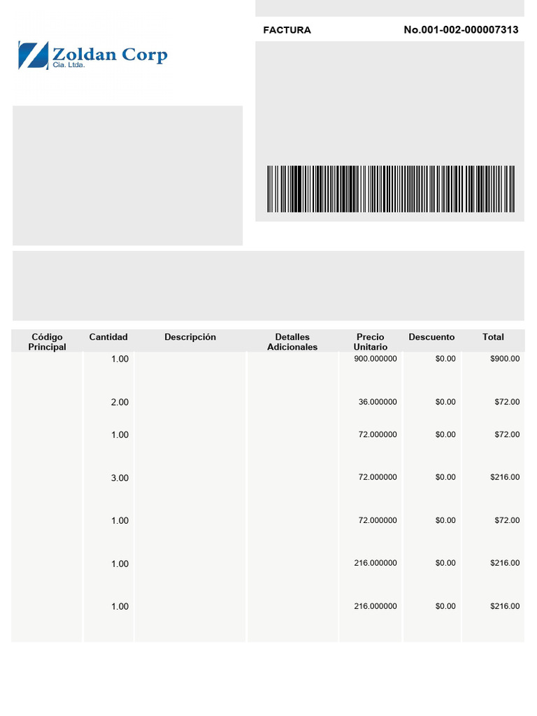 Fac 001-002-000007313 | PDF