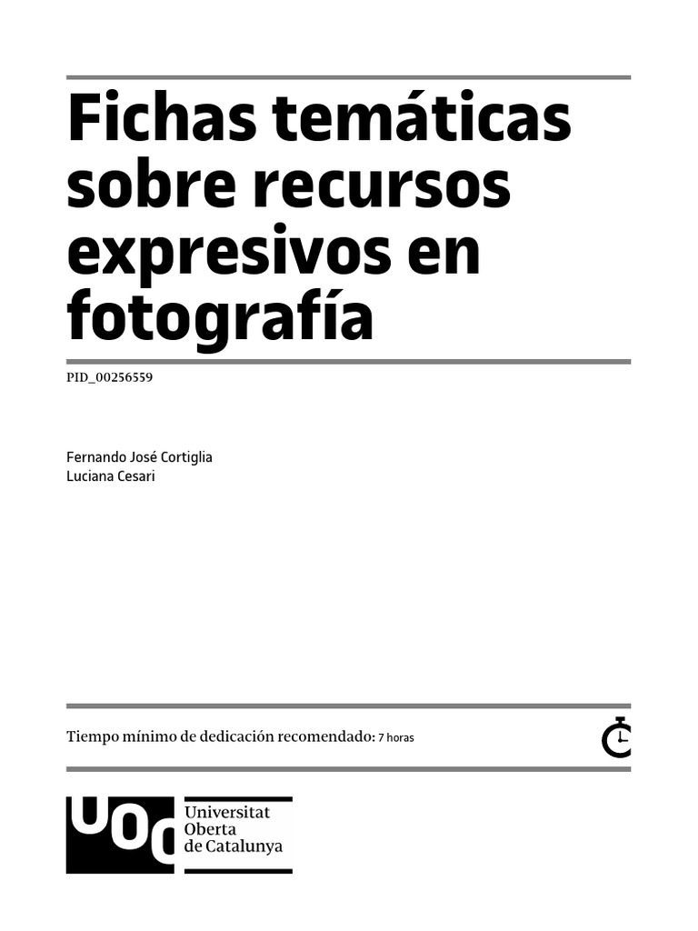 PID - 00256559 Fichas Tematicas Recursos Expresivos Foto Pec1 | PDF