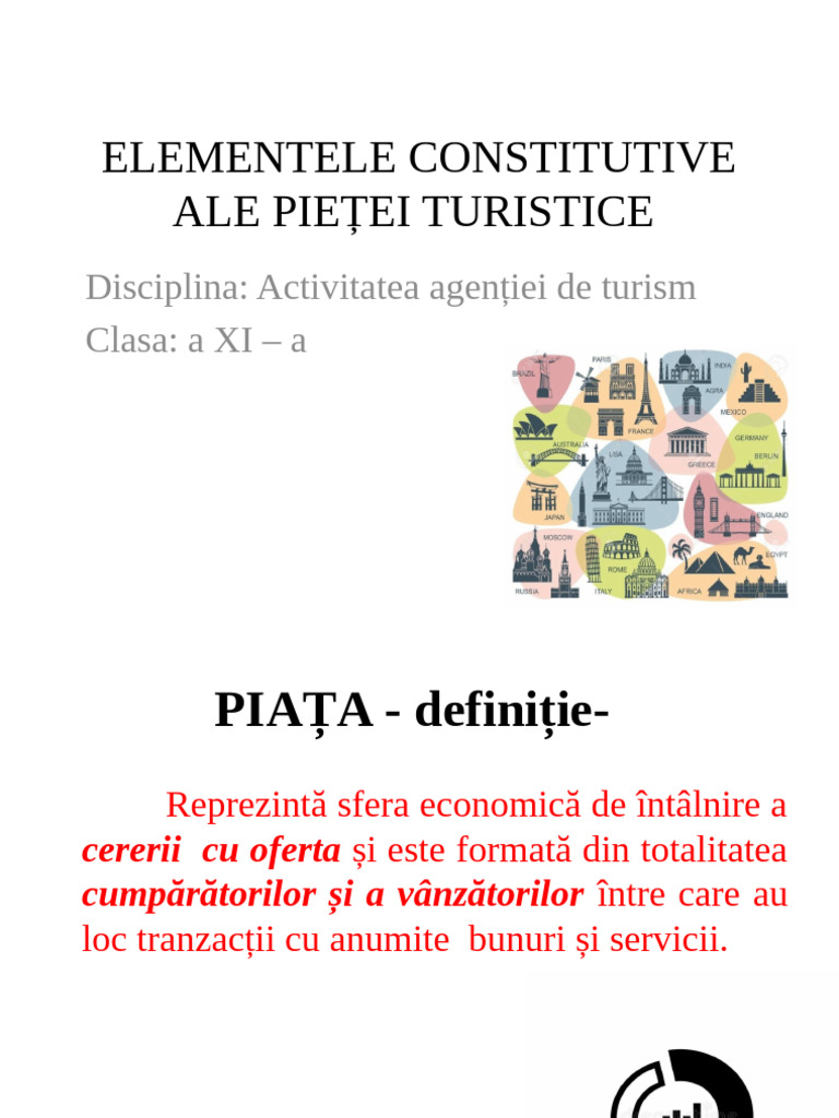 Elementele Constitutive Ale Pietei Turistice | PDF