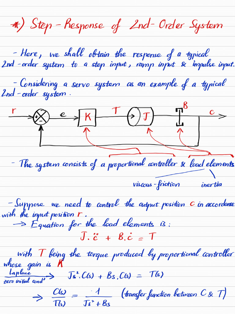 Second-Order System | PDF