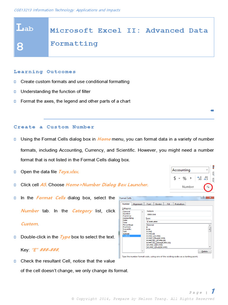 CGE13213 It Lab08 | PDF