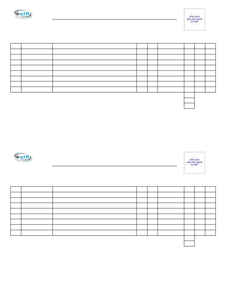 3BR23CD036 Provisional Grade Card | PDF