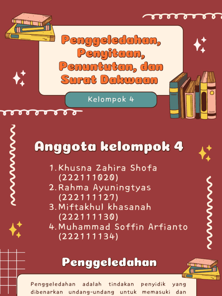 Kel 4 Hukum Acara Pidana | PDF