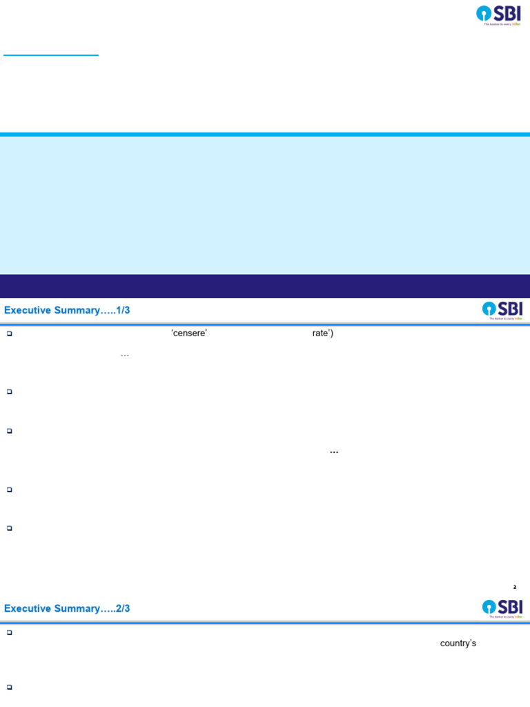 24092024-Precursor To Census 2024 | PDF
