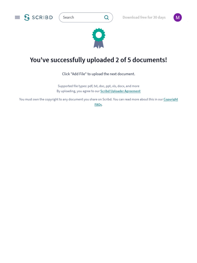 Upload A Document - Scribd | PDF