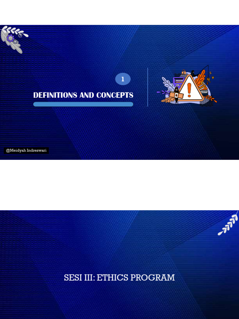 Part Four Ethics Program | PDF