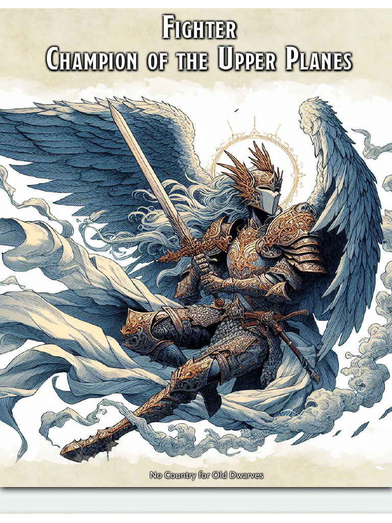 Fighter - Champion of The Upper Planes - GM Binder | PDF