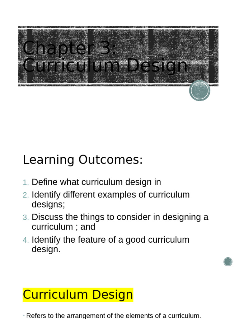 Curriculum Development | PDF