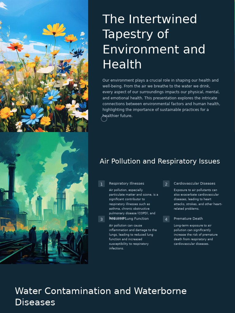 The Intertwined Tapestry of Environment and Health | PDF