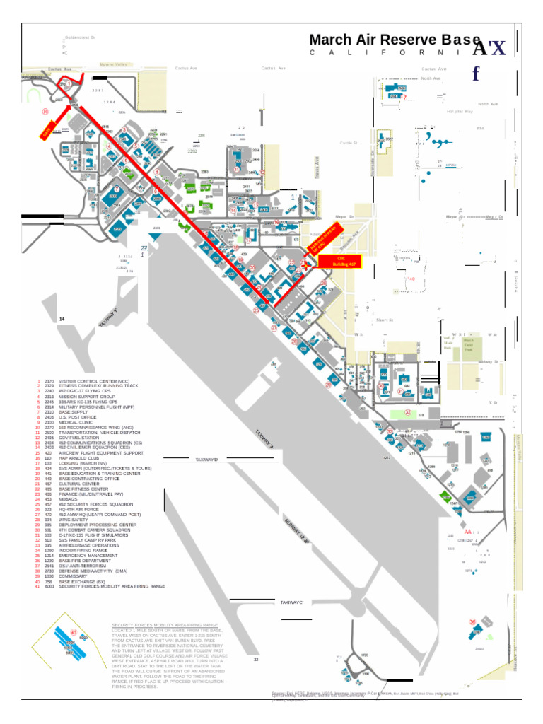 Base Map Dir To Cultural Resouce Center BLDG 467 | PDF