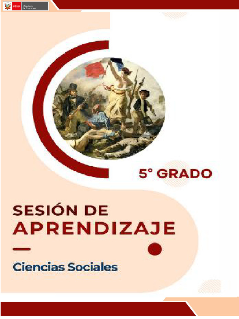 Sesión de Aprendizaje 5º N°01 Grado CCSS | PDF