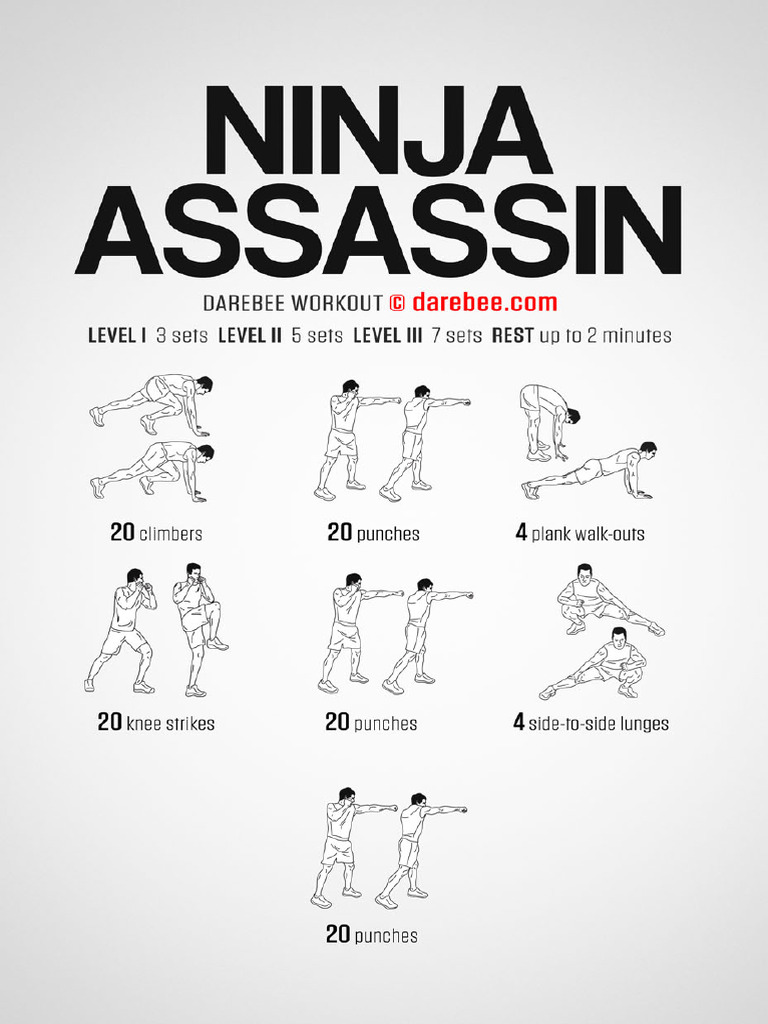 Ninja Assassin Workout | PDF