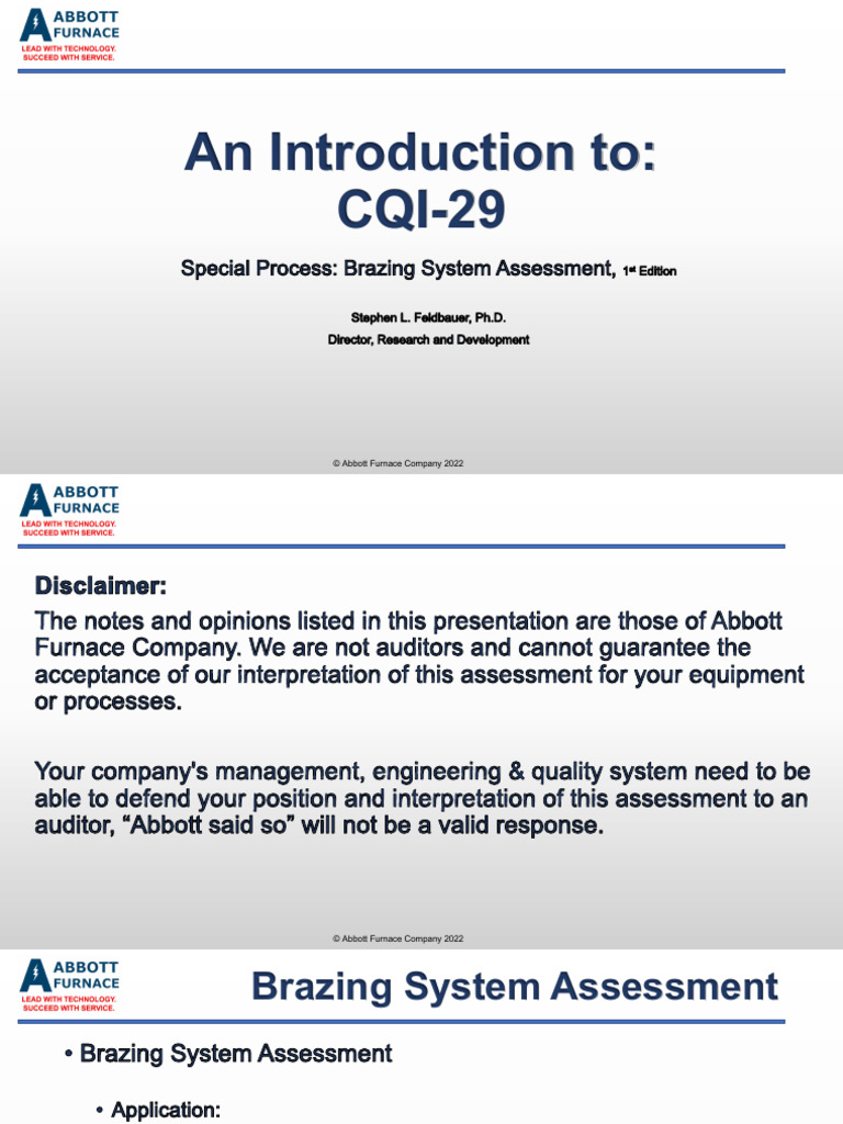 Abbott Furnace Webinar CQI 29 | PDF