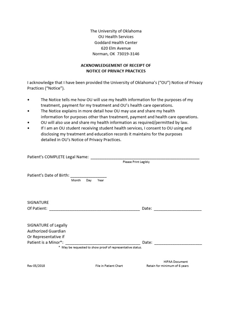 Discharge Papers Packet | PDF