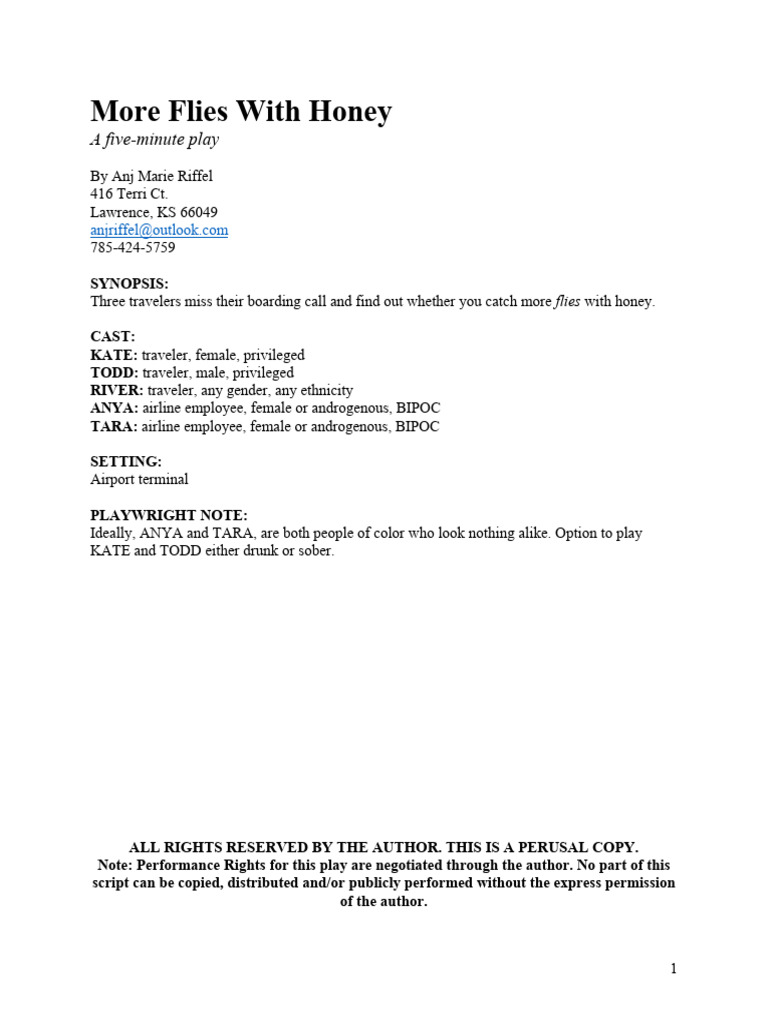 More Flies With Honey - 050924 | PDF