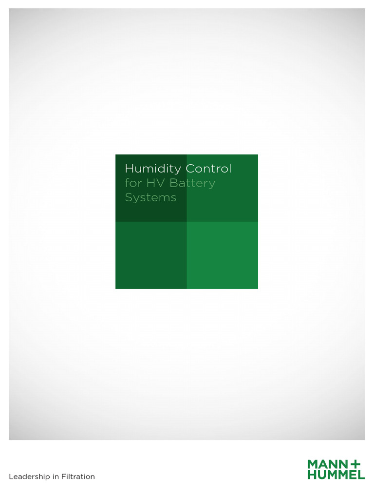 Whitepaper - Humidity Control Paper - V1 1 | PDF