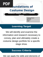 7 - Costume Design Template - PDF and Printable Version | PDF