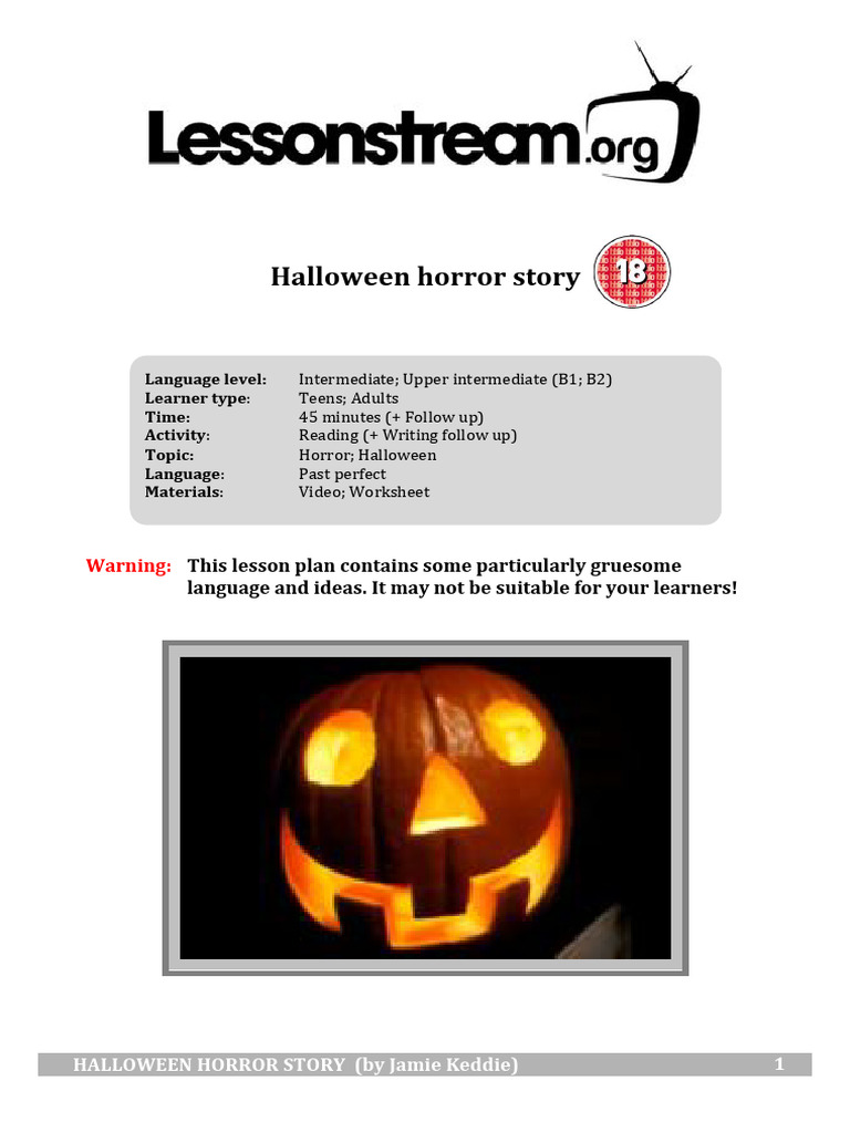 Halloween Horror Story2 | PDF