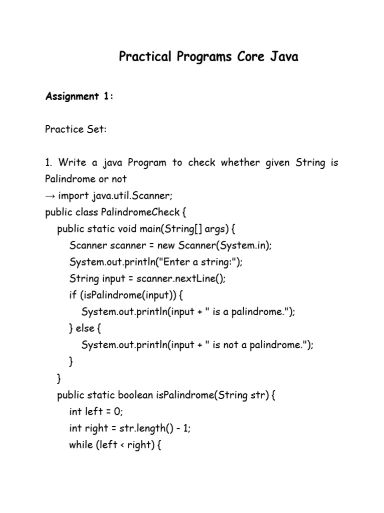Practical Programs | PDF