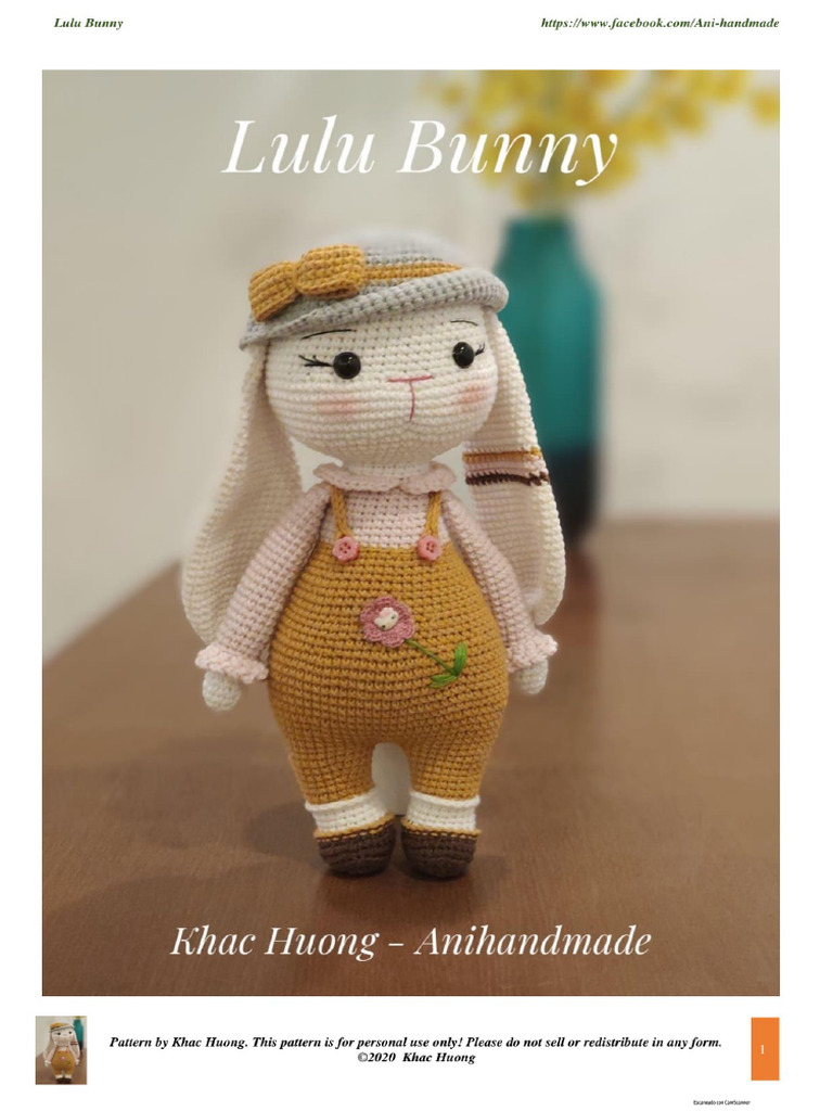 Ani Handmade Lulu Bunny | PDF