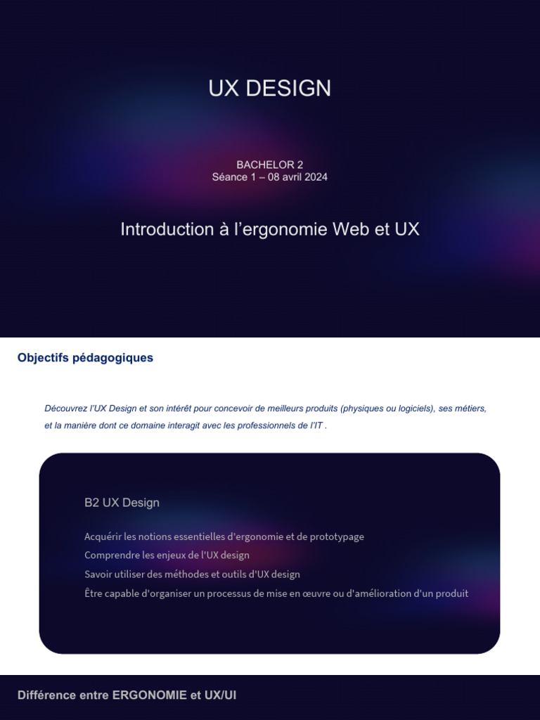 Cours UX Design - J1 | PDF