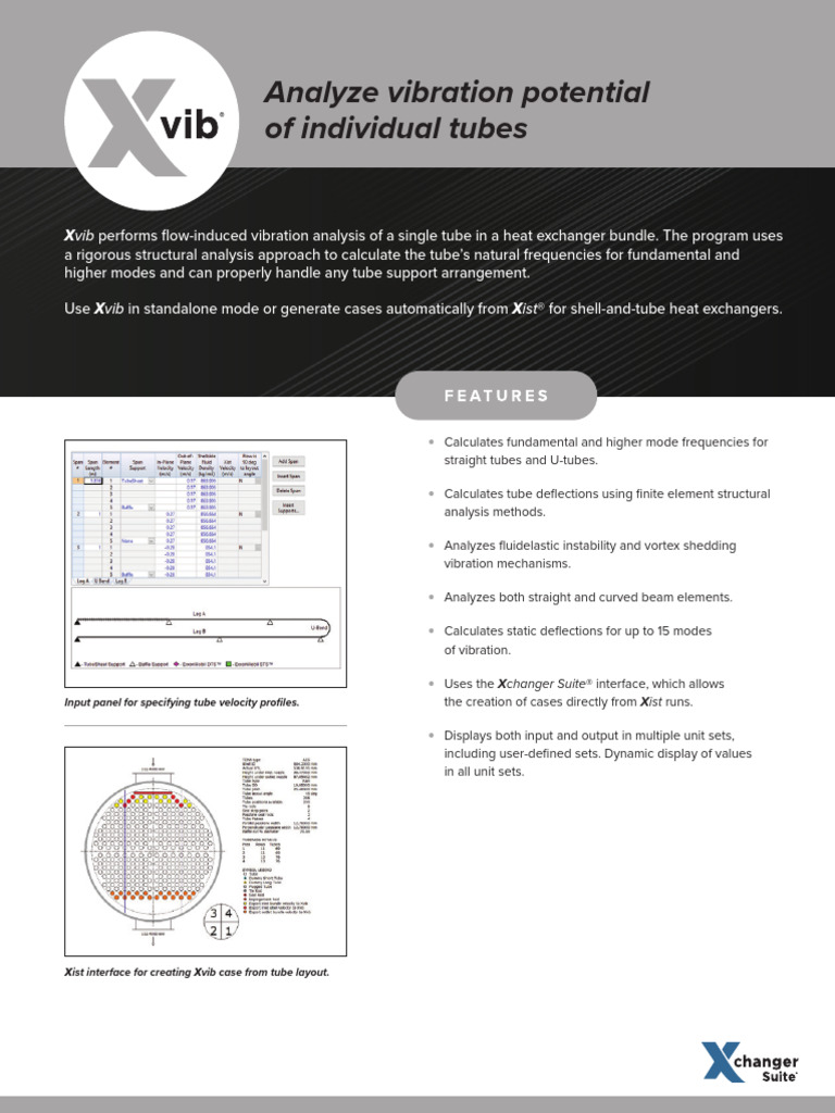 Xvib Info Sheet | PDF