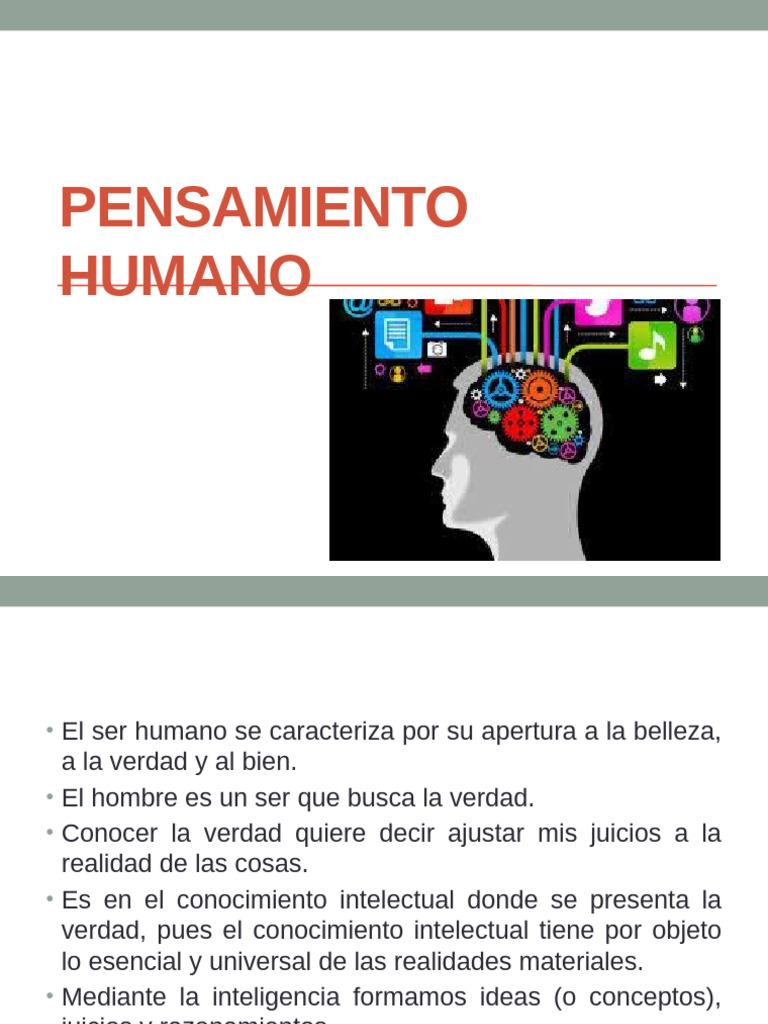 Pensamiento Humano | PDF