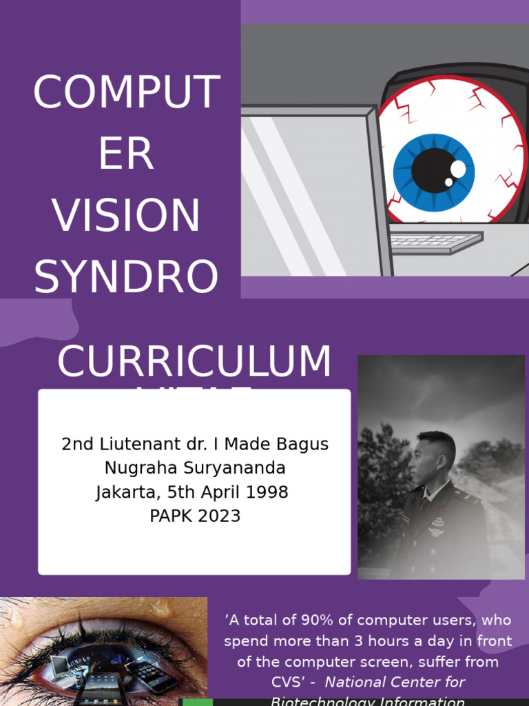 Comput ER Vision Syndro ME | PDF