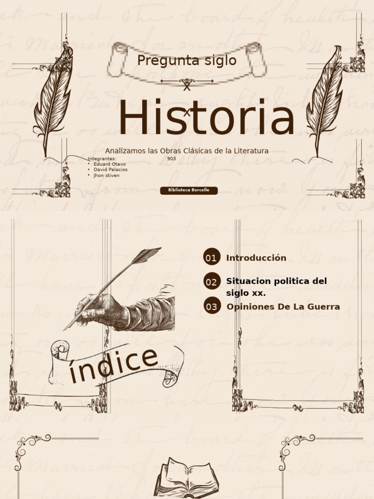 Presentación Proyecto Historia | PDF