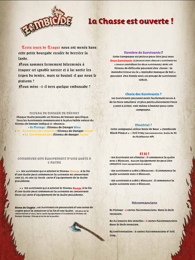 KVMBP MiniCampagne - La Chasse Est Ouverte! | PDF