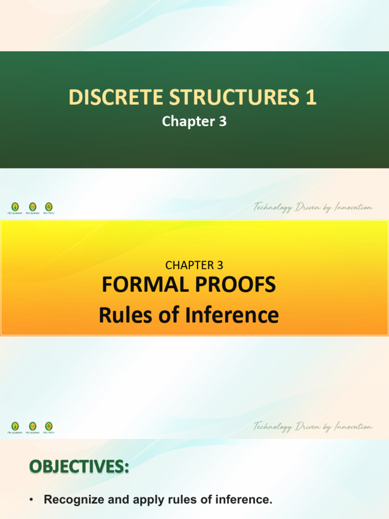 Module 3 Formal Proofs-1 | PDF