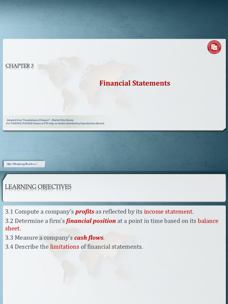 C3 - Financial Statements | PDF
