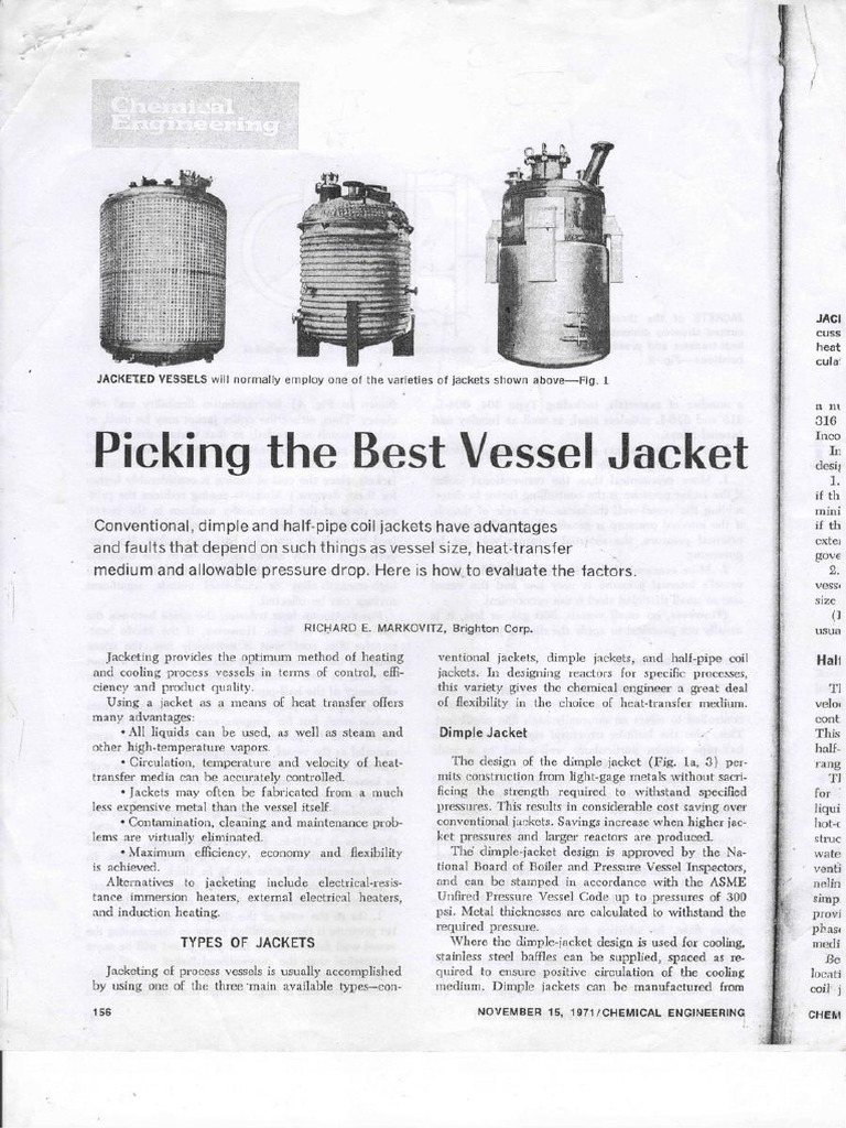 Picking The Best Vessel Jacket PDF PDF Free | PDF