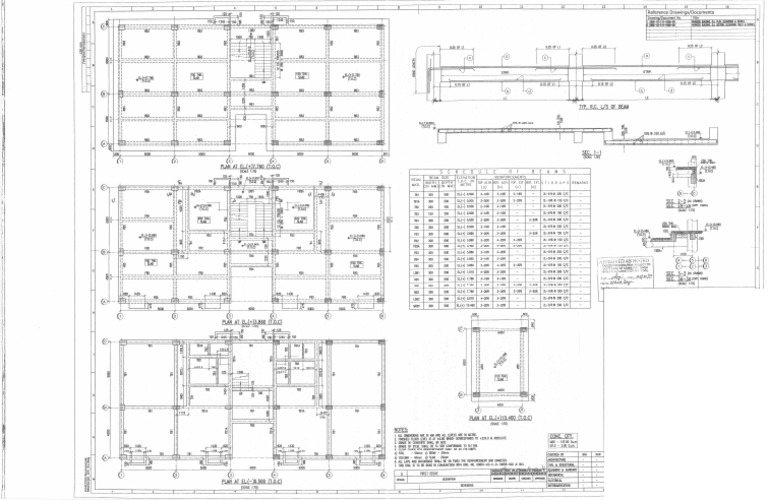 RC Detail of Beam and Slab | PDF