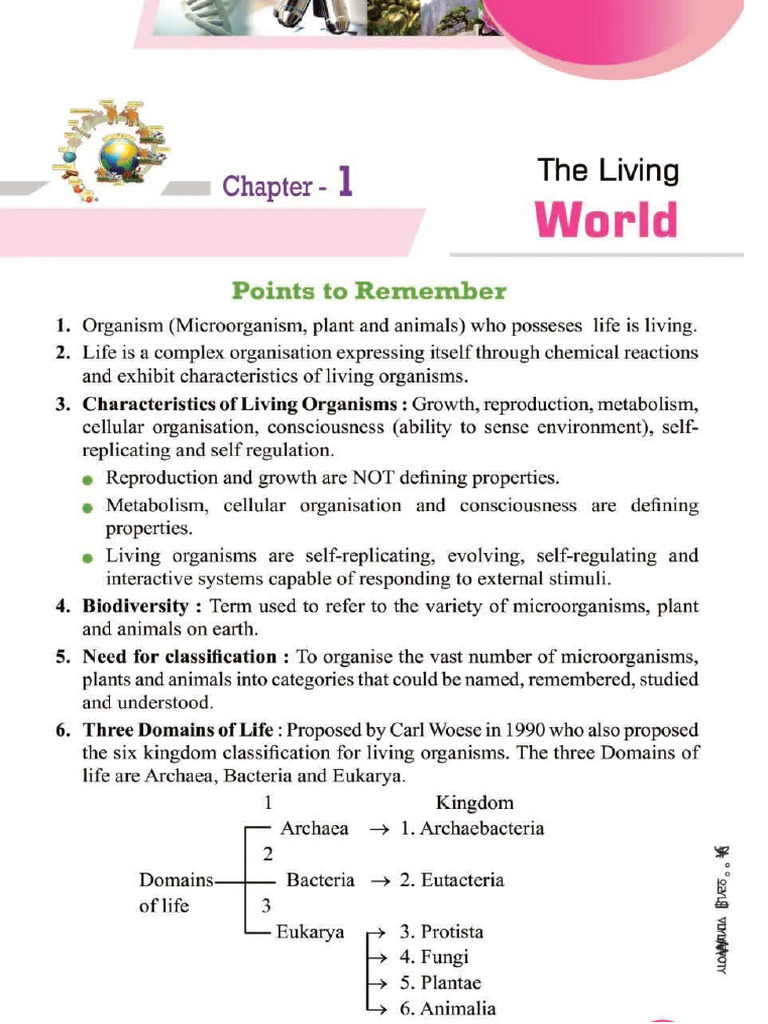 The Living World | PDF