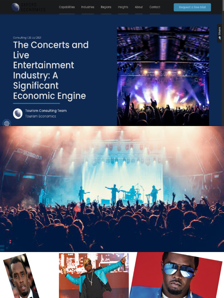 Economics of Diddy Presentation | PDF