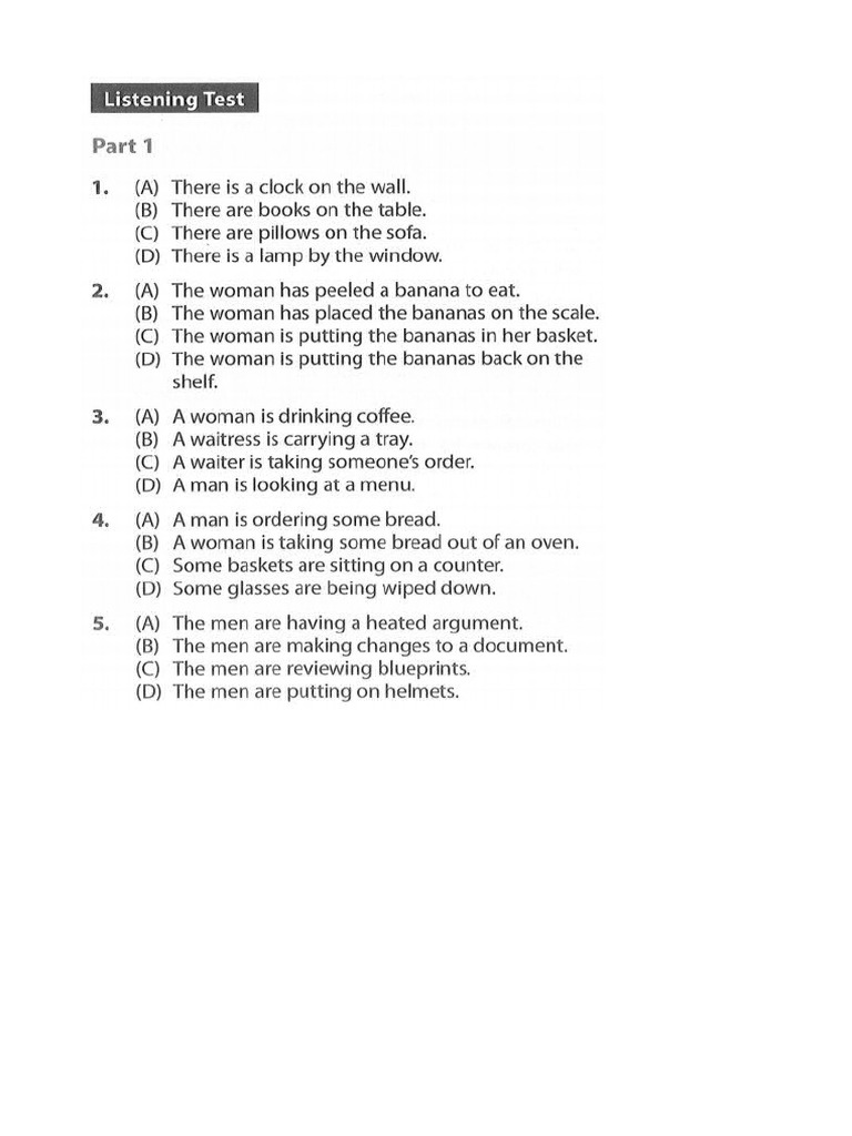 Tapescript+Key PracticeTest02 | PDF