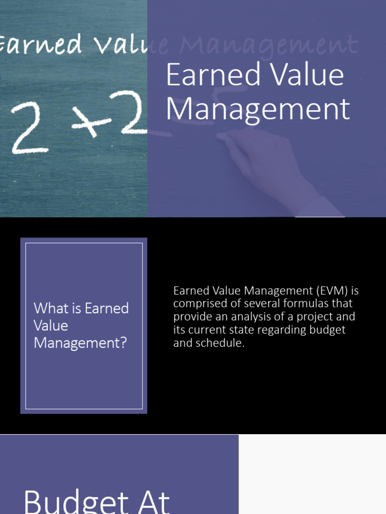 Earned Value Management | PDF