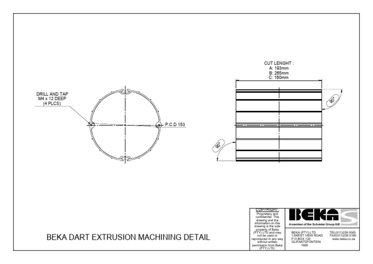 Dart Cut Lenght | PDF