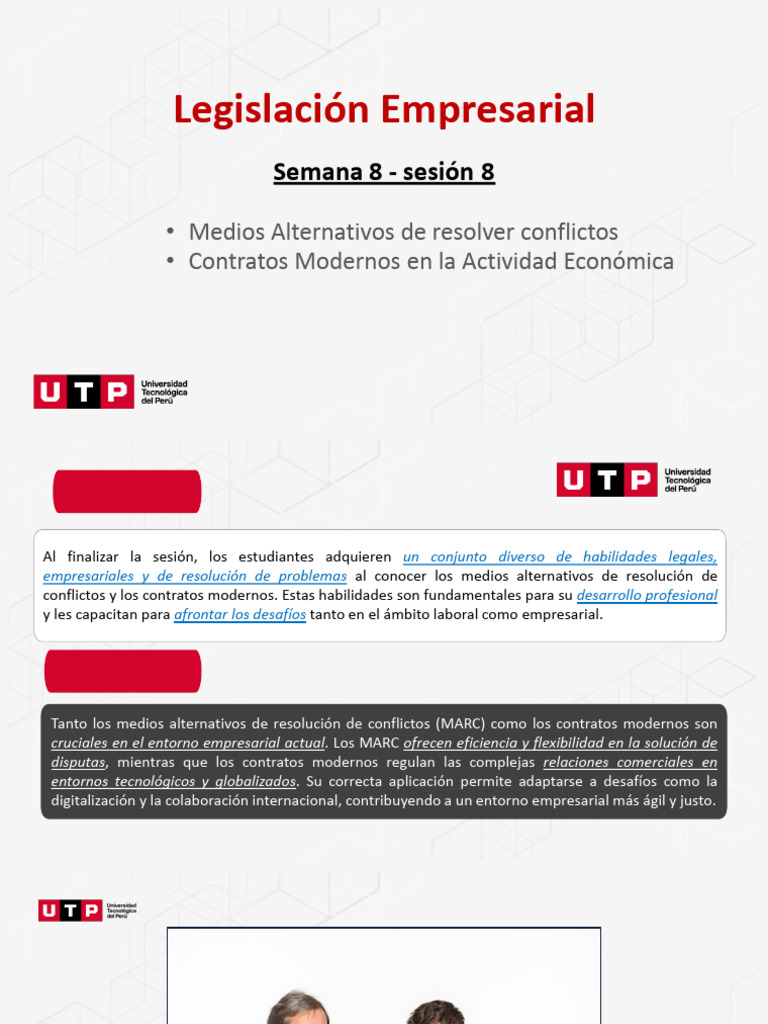 S08 - s8 - Contratos Modernos en La Actividad Económica | PDF
