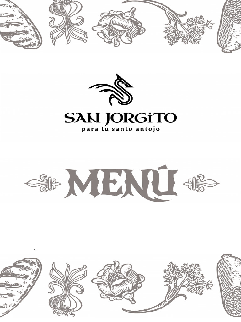 Menu San Jorgito | PDF