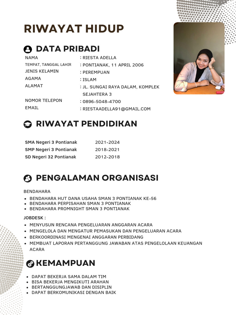CV Adel Terbaru Banget | PDF