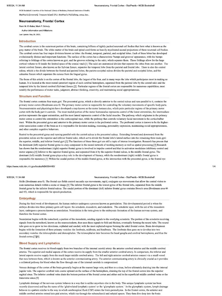 Module 3.3 Neuropsychology | PDF