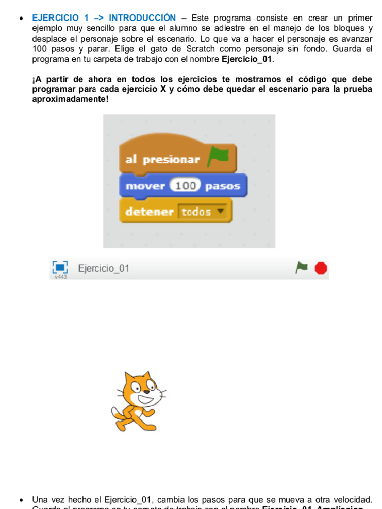 Scratch Ej Sencillo 01-1-1 | PDF