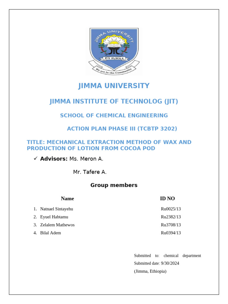 CPTP Projects Work BZNB | PDF