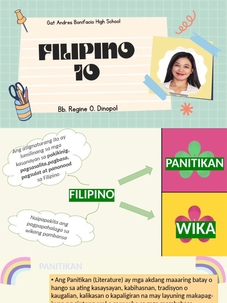 Panimula Filipino Students | PDF